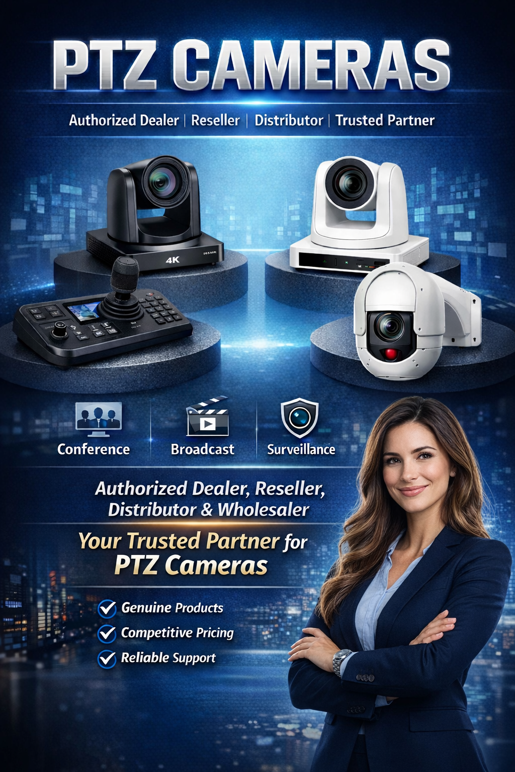 PTZ Camera Authorized Partner, Distributor, Dealer & Wholesaler in ...